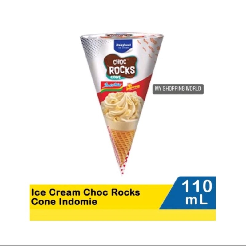 Jual ES KRIM INDOMIE GORENG CONE CHOCROCKS ICE CREAM | Shopee Indonesia