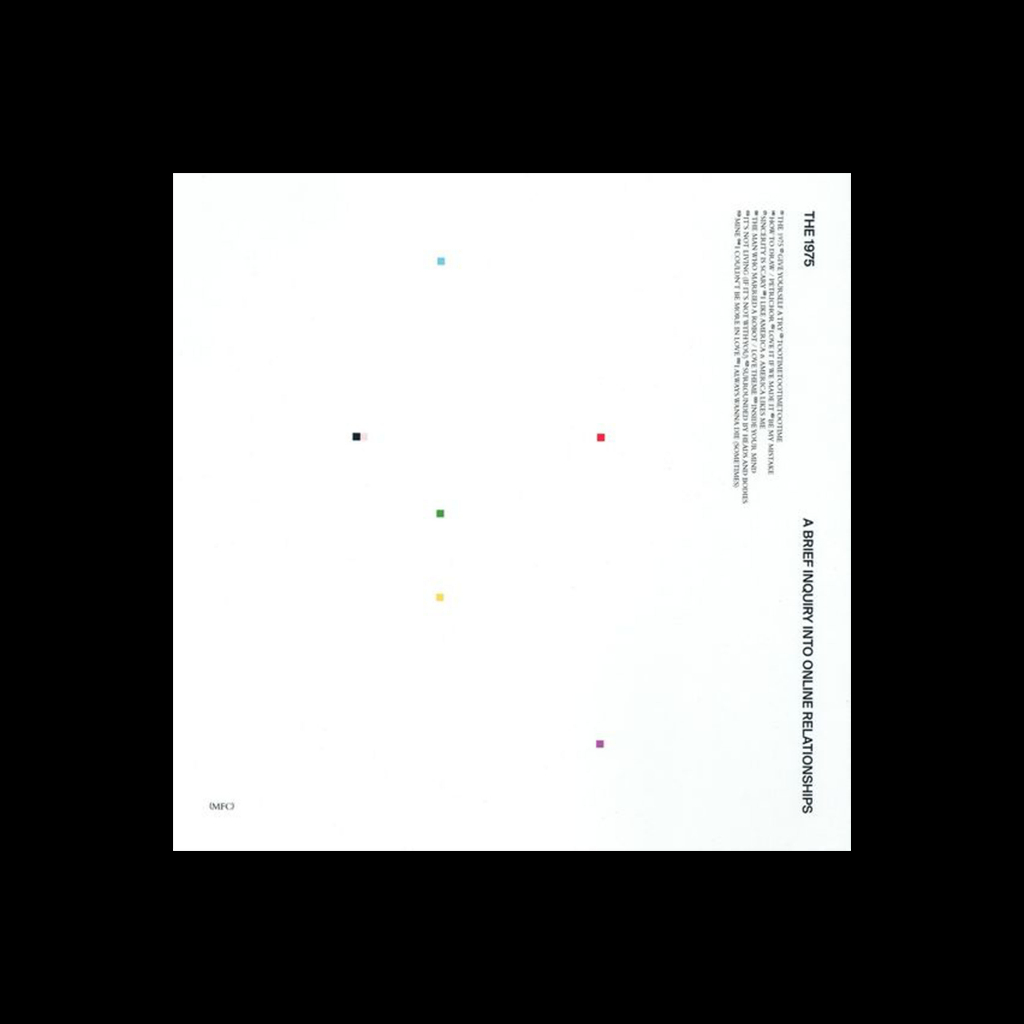 Jual Sticker Album Cover The 1975 Size 7x7 All album Tersedia juga The 1975 EP album stikervinyl ...