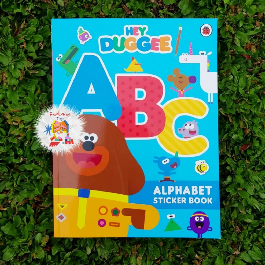 Jual Hey Duggee ABC Alphabet Sticker Book | Shopee Indonesia