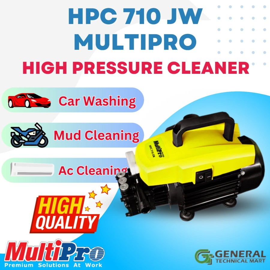 Jual High Pressure Washer HPC 710JW /Jet Cleaner HPC710 JW Multipro ...