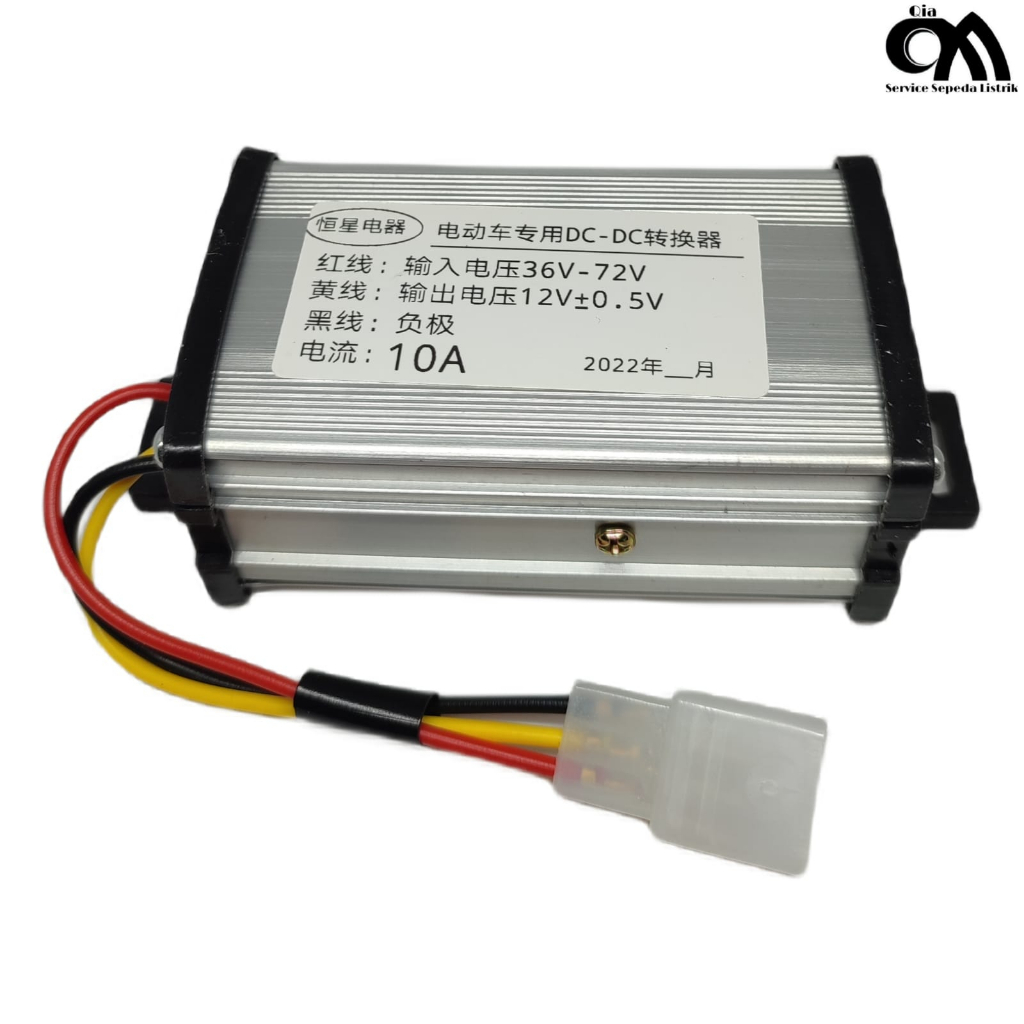 Jual Converter / Reducer DC to DC 36V-72V Ke 12V 10A-15A-20A-25A-30A untuk Sepeda Listrik ...