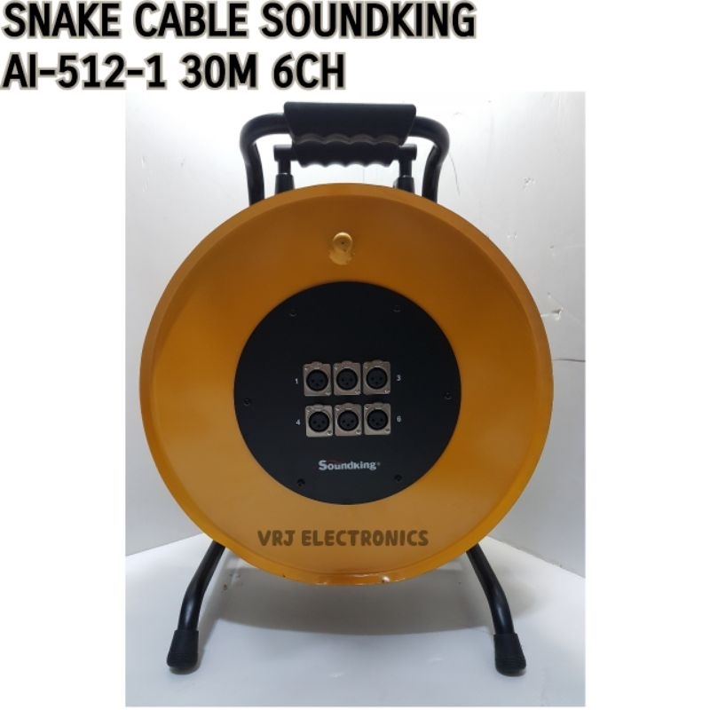 Jual Snake Cable Soundking AI512-1 30Meter 6Channel | Shopee Indonesia