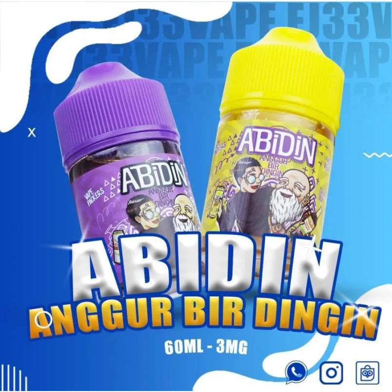 Jual LIQUID ABIDIN 60ML 3MG FREEBASE SERIES V1 ORIGINAL - V2 LEMON ...