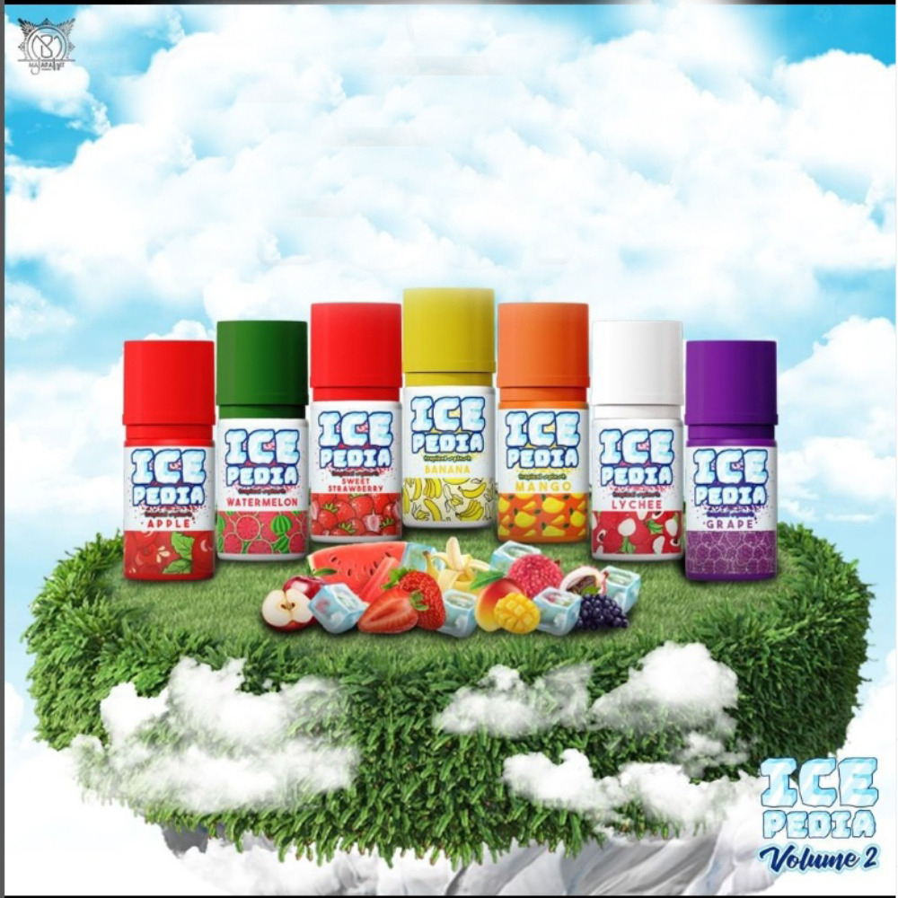 Jual [SALT] - ICE PEDIA 30ML 15MG SALTNIC SERIES APPLE - BANANA - GRAPE ...