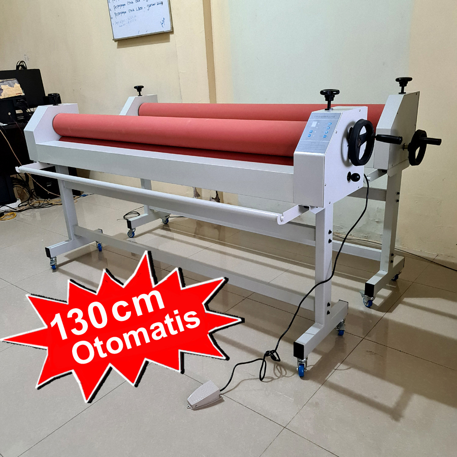 Jual Mesin Laminasi Dingin 130 Cm Elektrik / Alat Laminating Roll ...