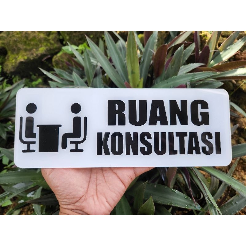 Jual Sign board/ruang periksa/Musholla/Kasir/Ruang tunggu/Pendaftaran ...