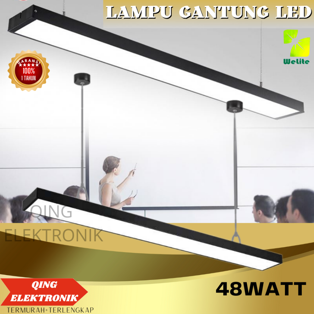 Jual Lampu Gantung LED Lampu Kantor Plafon LED Downlight Lampu Kerja ...