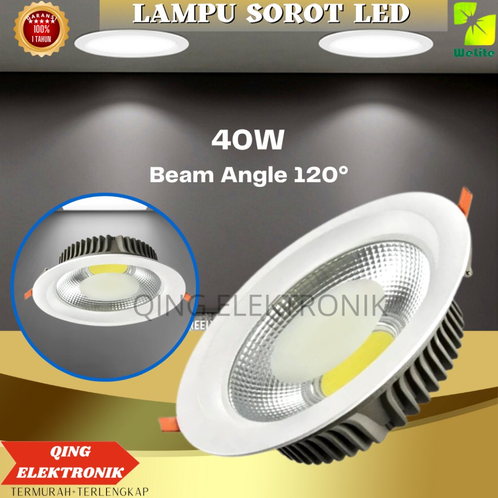 Jual Lampu Sorot Cob Spotlight LED Lampu LED Ceiling Cob Lampu Plafon ...