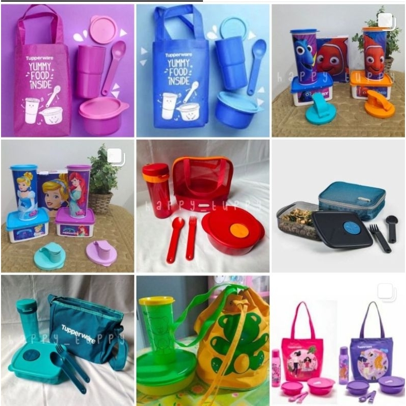 Jual Fit to go lunch set tupperware tempat makan tupperware tempat ...