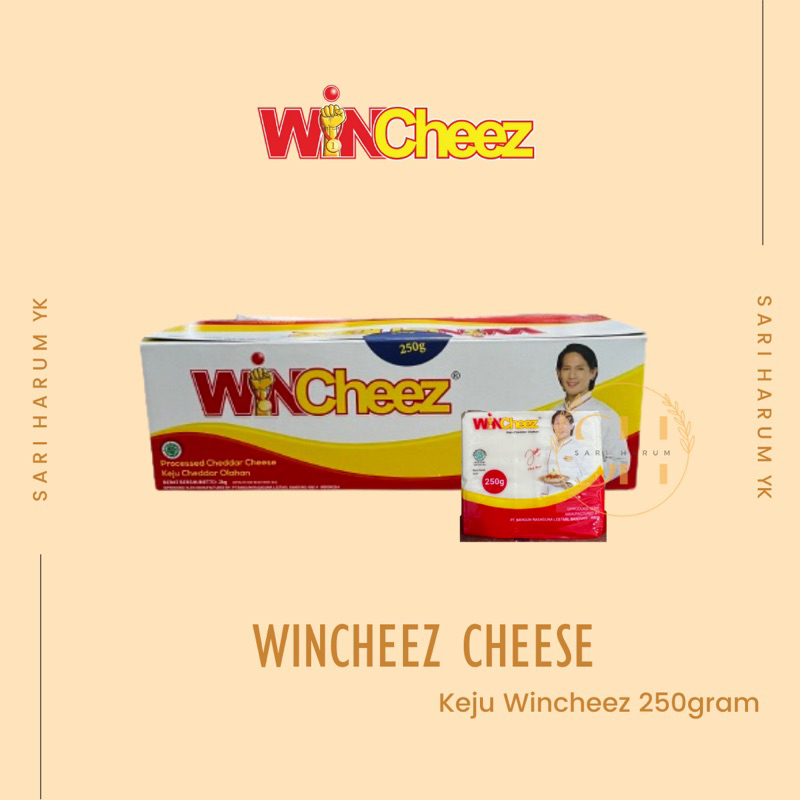 Jual WINCHEEZ PROCESSED CHEDDAR CHEESE 250GRAM | Shopee Indonesia