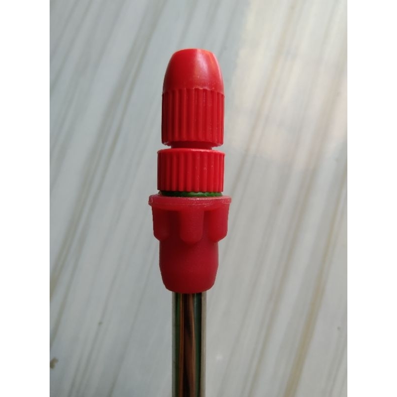Jual Spuyer nozzle lubang 1 swan merah lurus | Shopee Indonesia