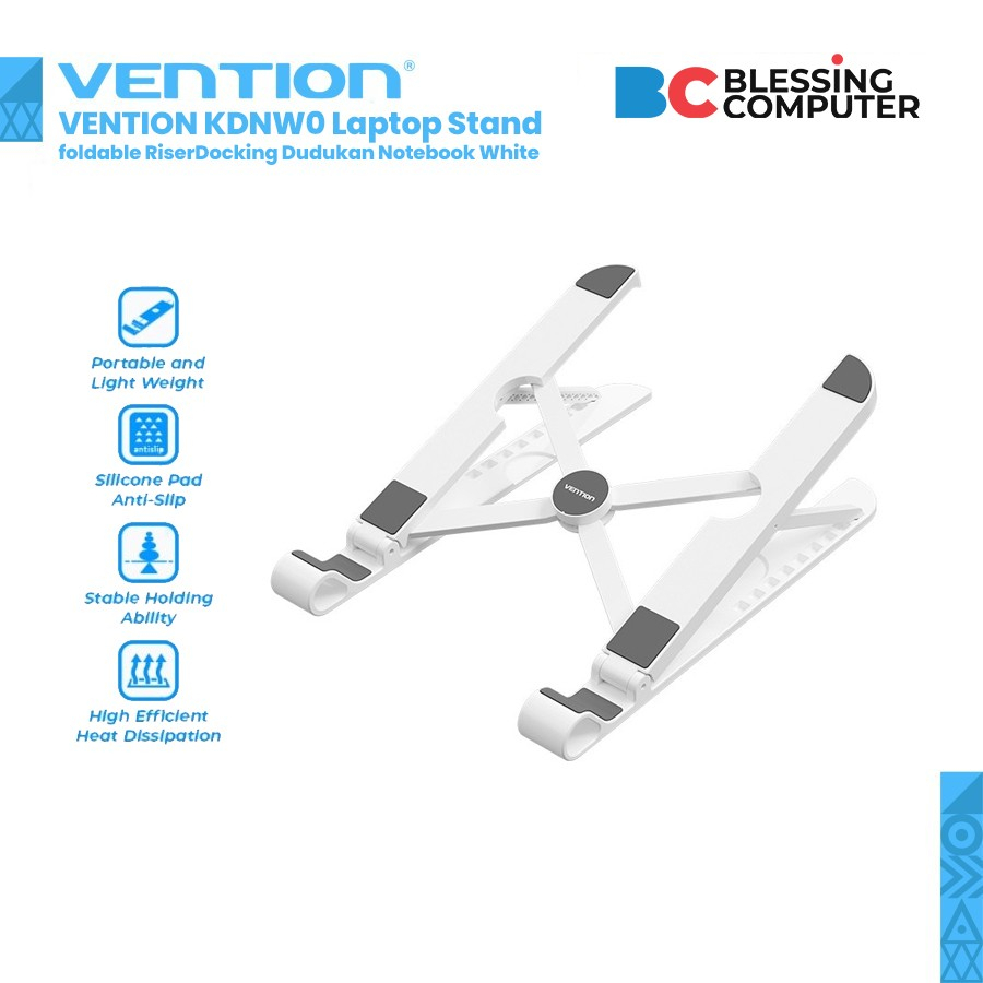 Jual VENTION KDNW0 Laptop Stand foldable RiserDocking / Dudukan ...