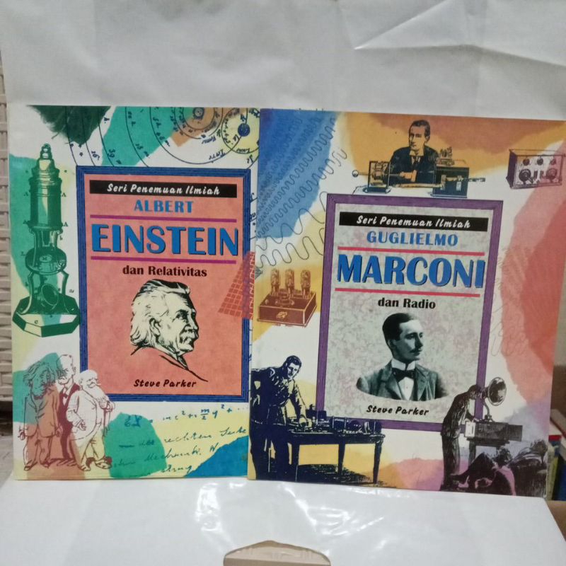 Jual Paket Seri Penemuan Ilmiah - Albert Einstein, Guglielmo Marconi ...