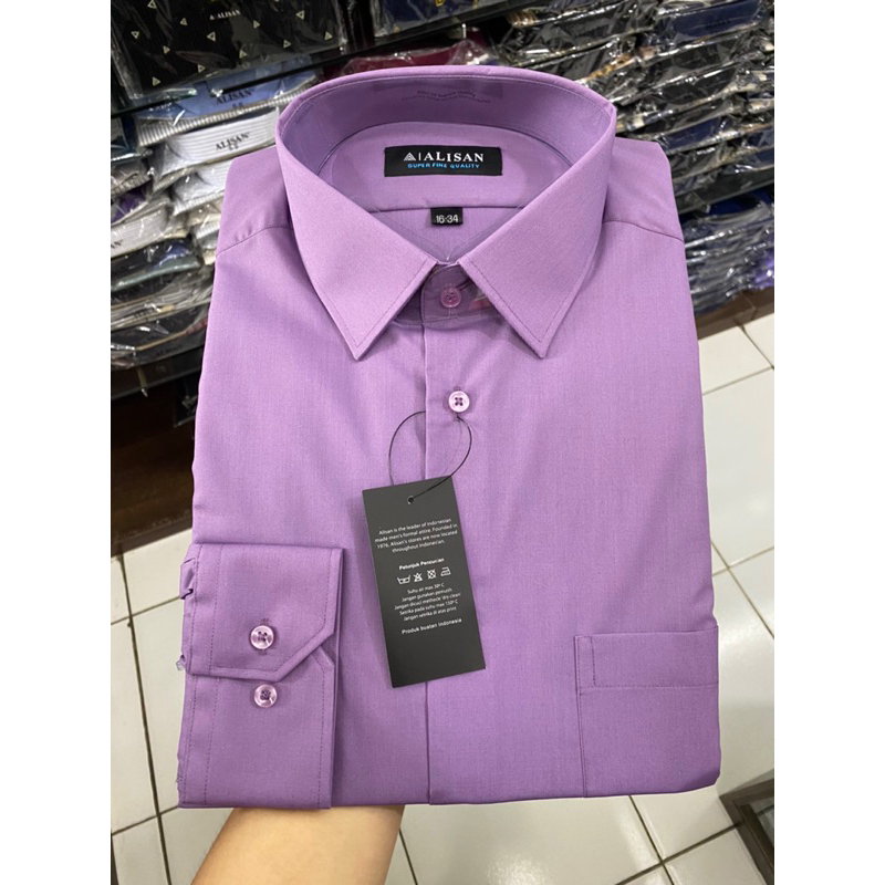 Jual WARNA BARU Kemeja Alisan Pria polos lengan panjang Reguler warna ... Jual WARNA BARU Kemeja Alisan Pria polos lengan panjang Reguler warna ...