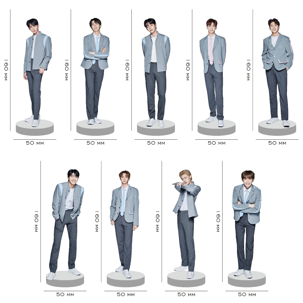 Jual STANDEE FIGURE KPOP BOY BAND BOYS PLANET ZEROBASEONE ZB1 | Shopee ...