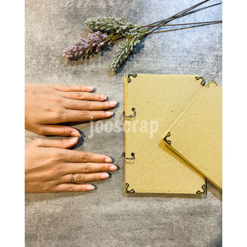 Jual Scrapbook Kosongan termurah Ala Vintage ukuran A5 (15x21cm ...