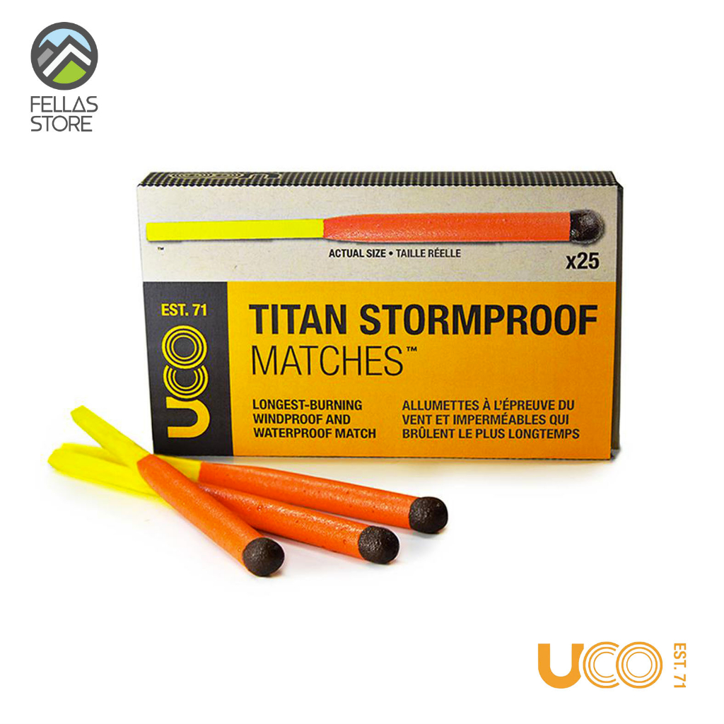 Jual UCO Gear - Titan Stormproof Matches Refill Pack | Shopee Indonesia
