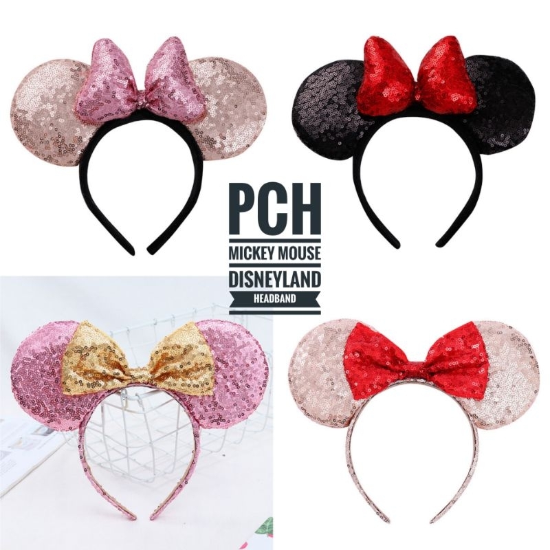 Jual Bando Mickey Mouse Jumbo Disneyland Premium Quality / BANDO MIKI ...