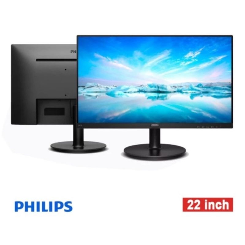 Jual MONITOR LED PHILIPS 22 inch 221V8LB 22" 100Hz | Shopee Indonesia