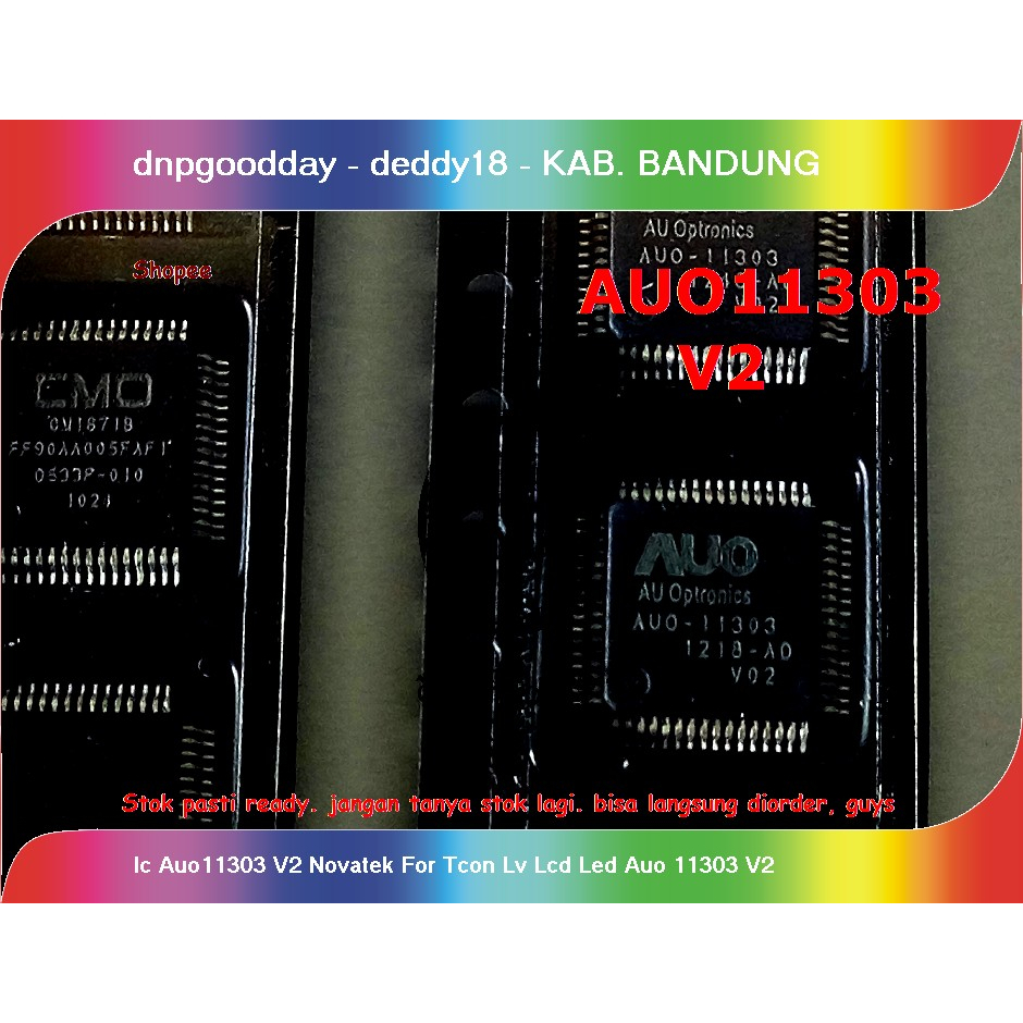 Jual Ic Auo11303 Novatek For Tcon Lv Lcd Led Auo 11303 V2 | Shopee ...