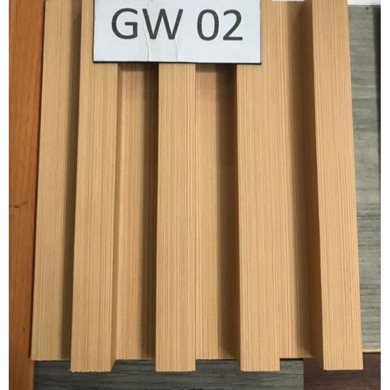Jual Wallpanel WPC Wood Panel Kisi Kisi Kayu Panjang 2.90 Meter Harga Per Lembar | Shopee Indonesia