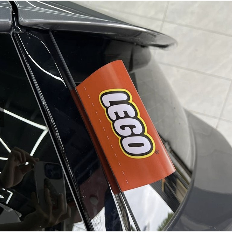 Jual Penutup Stiker Label Lego Pintu Mobil / Label Stiker Unik Mesin ...