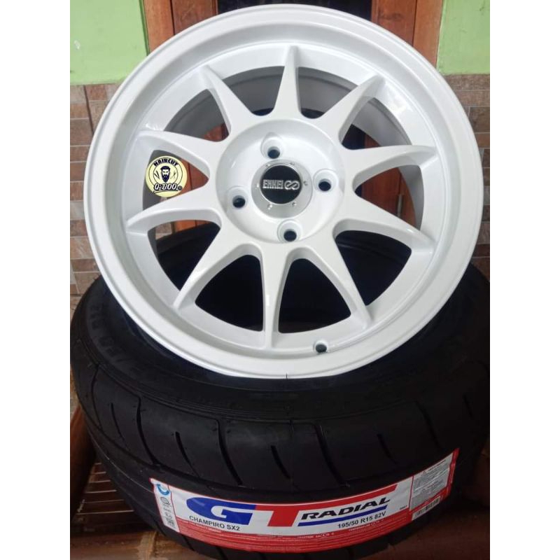 Jual velg mobil velg enkei tarmac ring 15 4x100 cocok agya ayla brio jazz calya sigra karimun ...