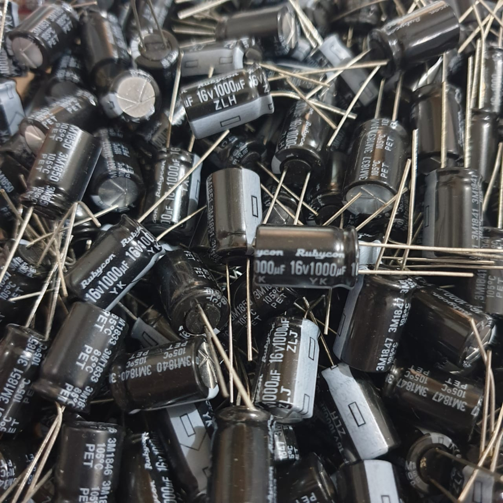 Jual HARGA PER ( 25 PCS ) ELCO 1000UF 16V RUBYCON | Shopee Indonesia