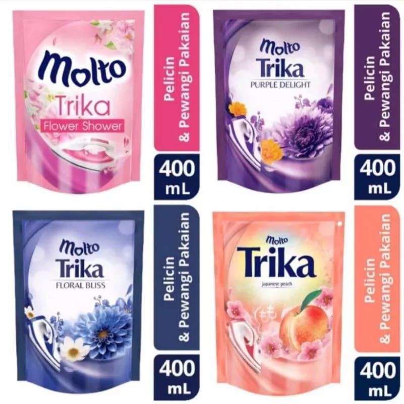 Jual ARJUNA MOLTO TRIKA 400ML / MOLTO TRIKA POUCH 400ML Unilever KT2 ...