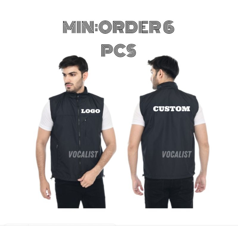 Jual ROMPI POLOS/ROMPI CUSTOM , ROMPI VEST/ROMPI SERAGAMAN | Shopee ...