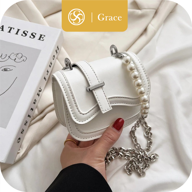 Jual Tas selempang mini wanita mutiara elegan / tas kondangan / tas ...