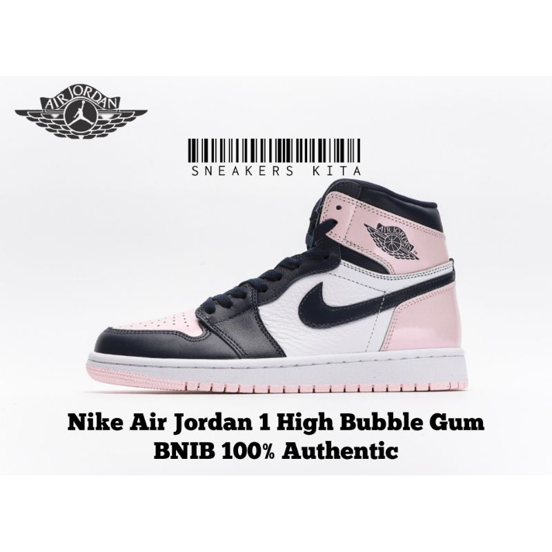 Jual Sepatu Nike Air Jordan 1 High Bubble Gum Atmosphere Pink DD9335 ...