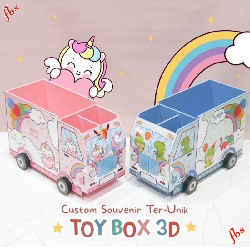 Jual TOY BOX TRUCK SEKAT 3D Kotak Mainan Kayu TOY STORAGE BOX | Shopee ...