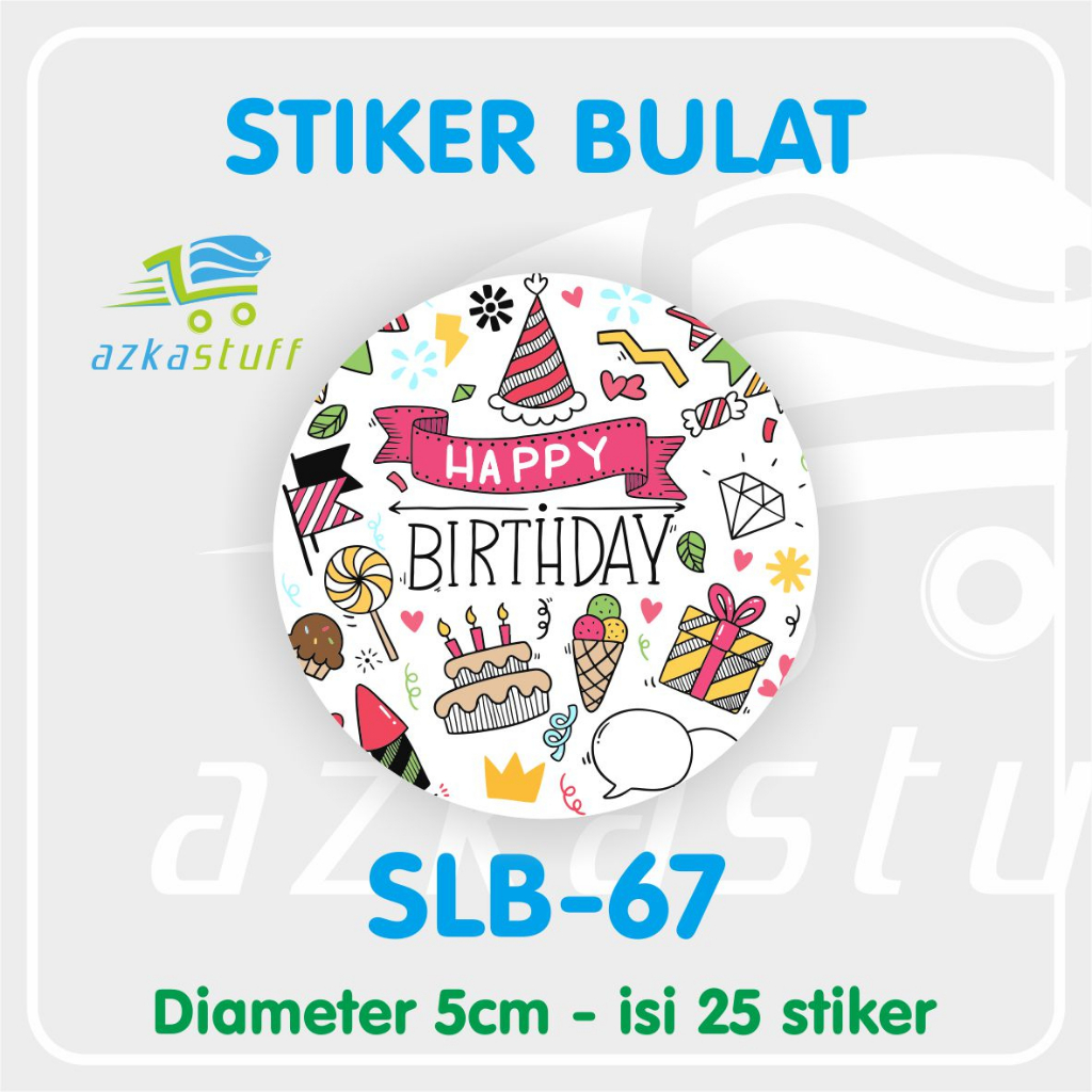 Jual STIKER BIRTHDAY - STIKER HAMPERS - STIKER ULANG TAHUN | Shopee ...