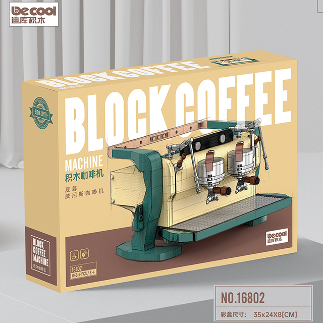 Jual DeCool Block Coffee Machine and Grinder Series / Bricks Mesin dan ...