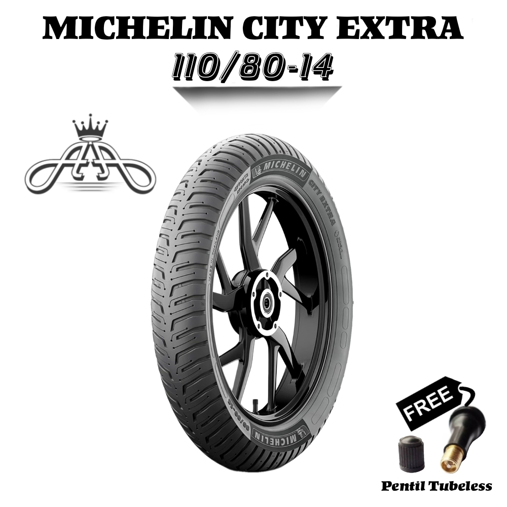 Jual BAN TUBELESS MICHELIN CITY EXTRA RING 14 BAN MOTOR MATIC BEAT ...