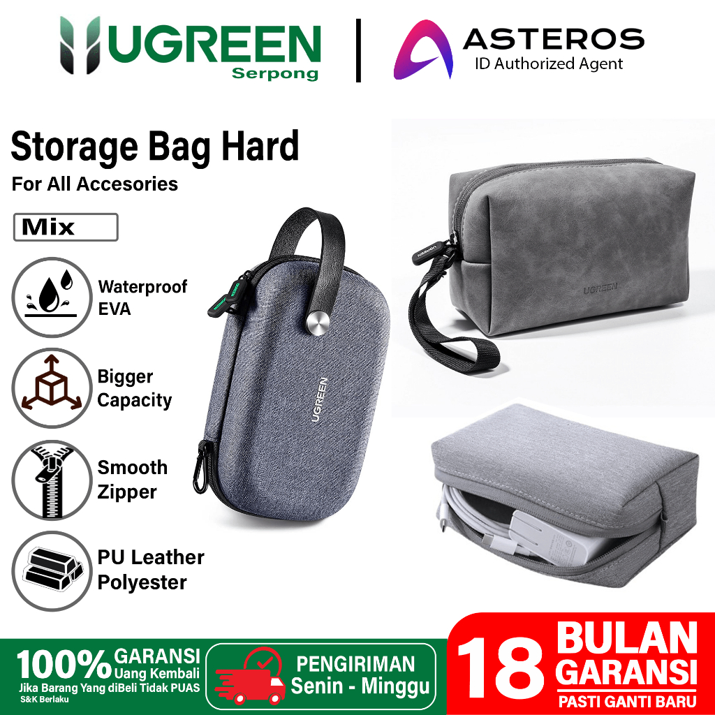 Jual UGREEN Tas Pouch Organizer Travel Organizer Storage Hand Bag ...