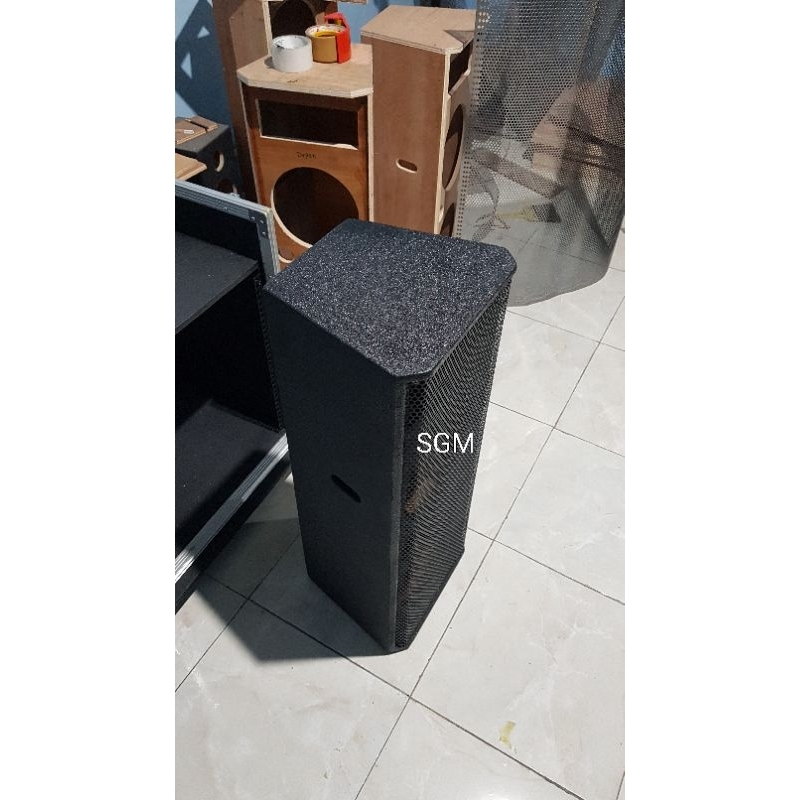 Jual Box speaker 8 inch double dan lubang kit power aktif | Shopee ...