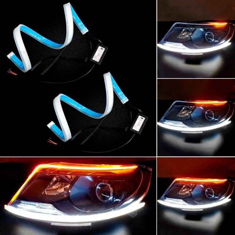 Jual Lampu alis LED Running 30 cm Lampu alis nyala antri LED Running 12 ...