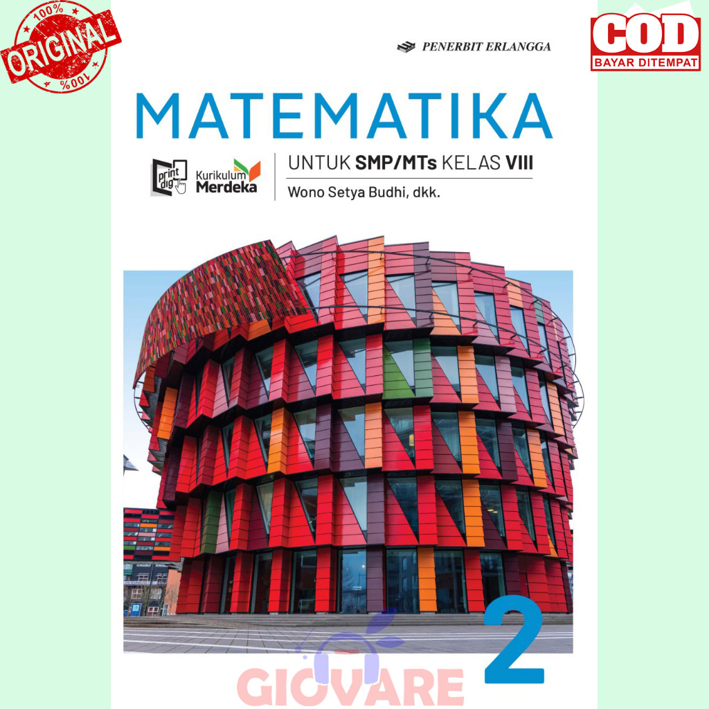 Jual BUKU MATEMATIKA KELAS 8 ERLANGGA KURIKULUM MERDEKA | MATEMATIKA SMP/MTS KLS.8/KM | Shopee ...