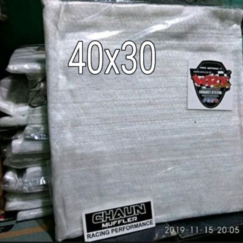 Jual Glasswool gasbul WRX 40x30 gaspul knalpot | Shopee Indonesia