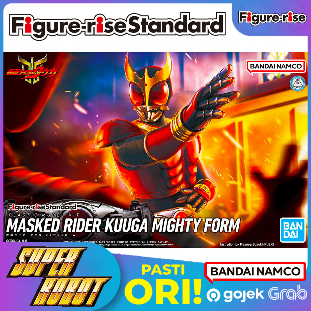 Jual 𝗕𝗔𝗡𝗗𝗔𝗜 Figure Rise Standard Kamen Rider Kuuga Mighty Form | Shopee ...
