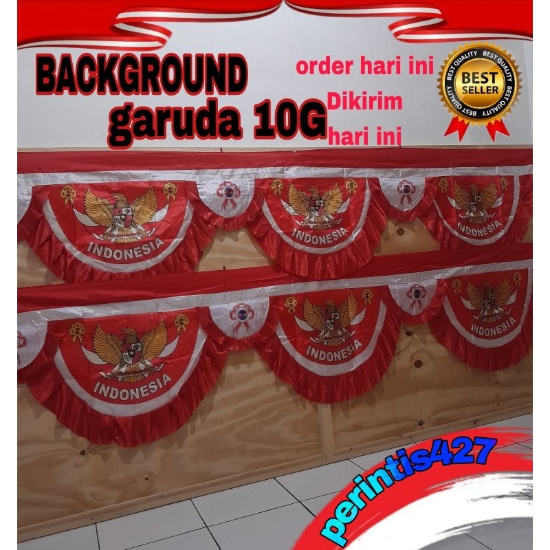 Jual BENDERA BACKGROUND BENDERA PANJANG GARUDA | Shopee Indonesia