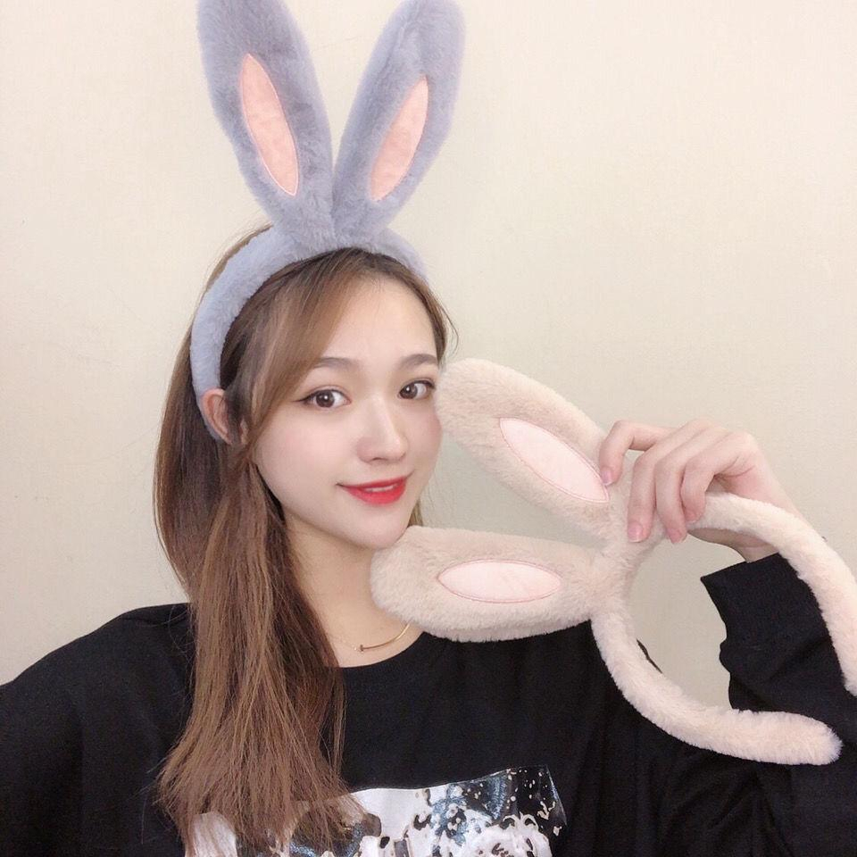 Jual PH091 Bando rabbit warna bandana wanita fashion impor korea bando ...