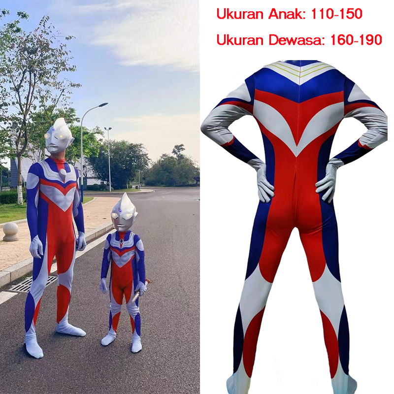 Jual Dewasa Anak -anak Mainan Kostum Ultraman Digacero Pakaian Kostum ...