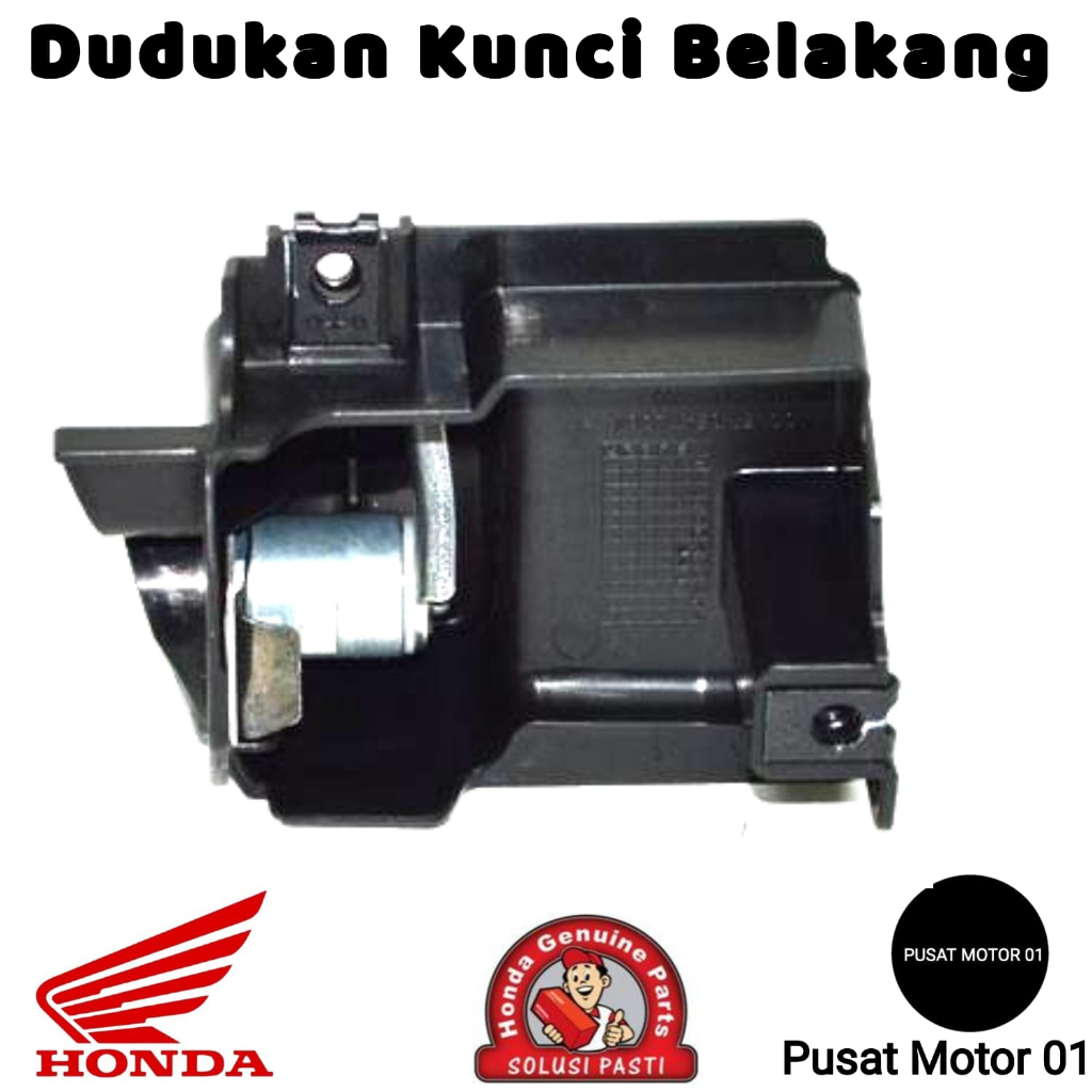 Jual Cover Seat Lock Asli Original Ahm Honda Dudukan Kunci Belakang ...
