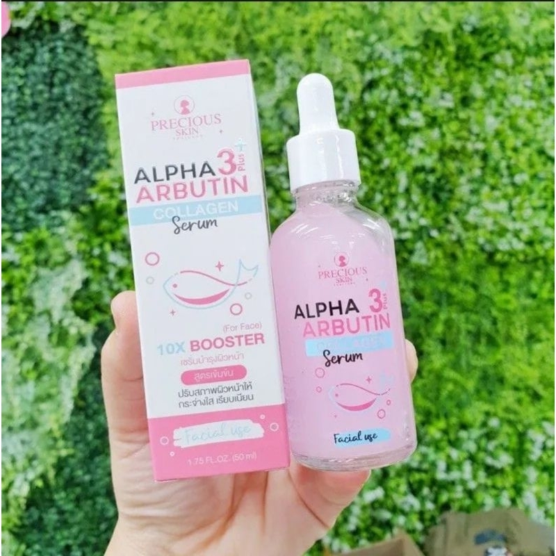 Jual Alpha arbutin 3+collagen serum, original 50 ml /made in thailand | Shopee Indonesia