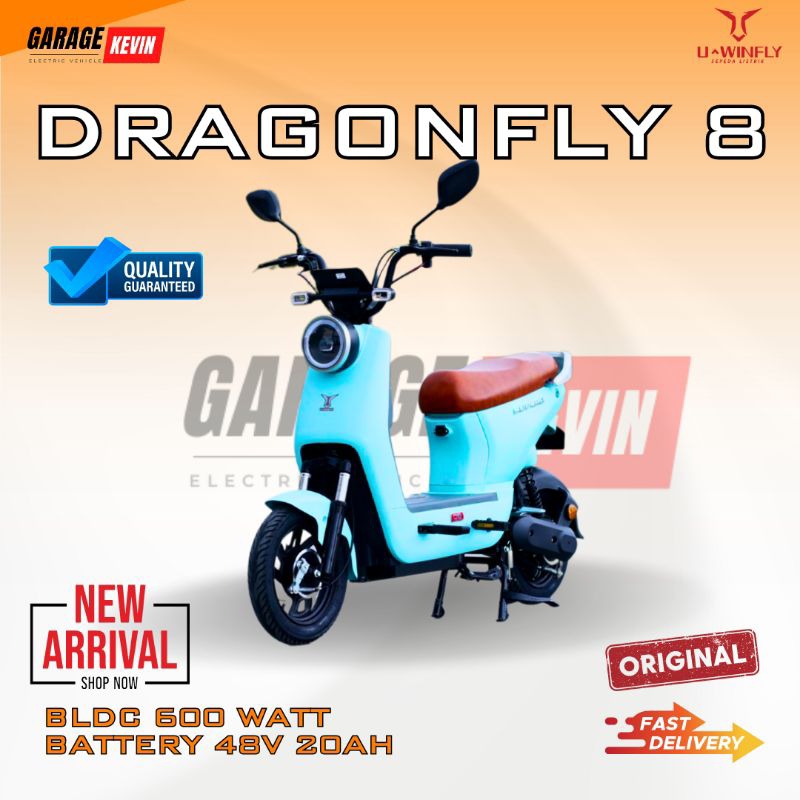 Jual Sepeda listrik Uwinfly Dragonfly 8 | Shopee Indonesia