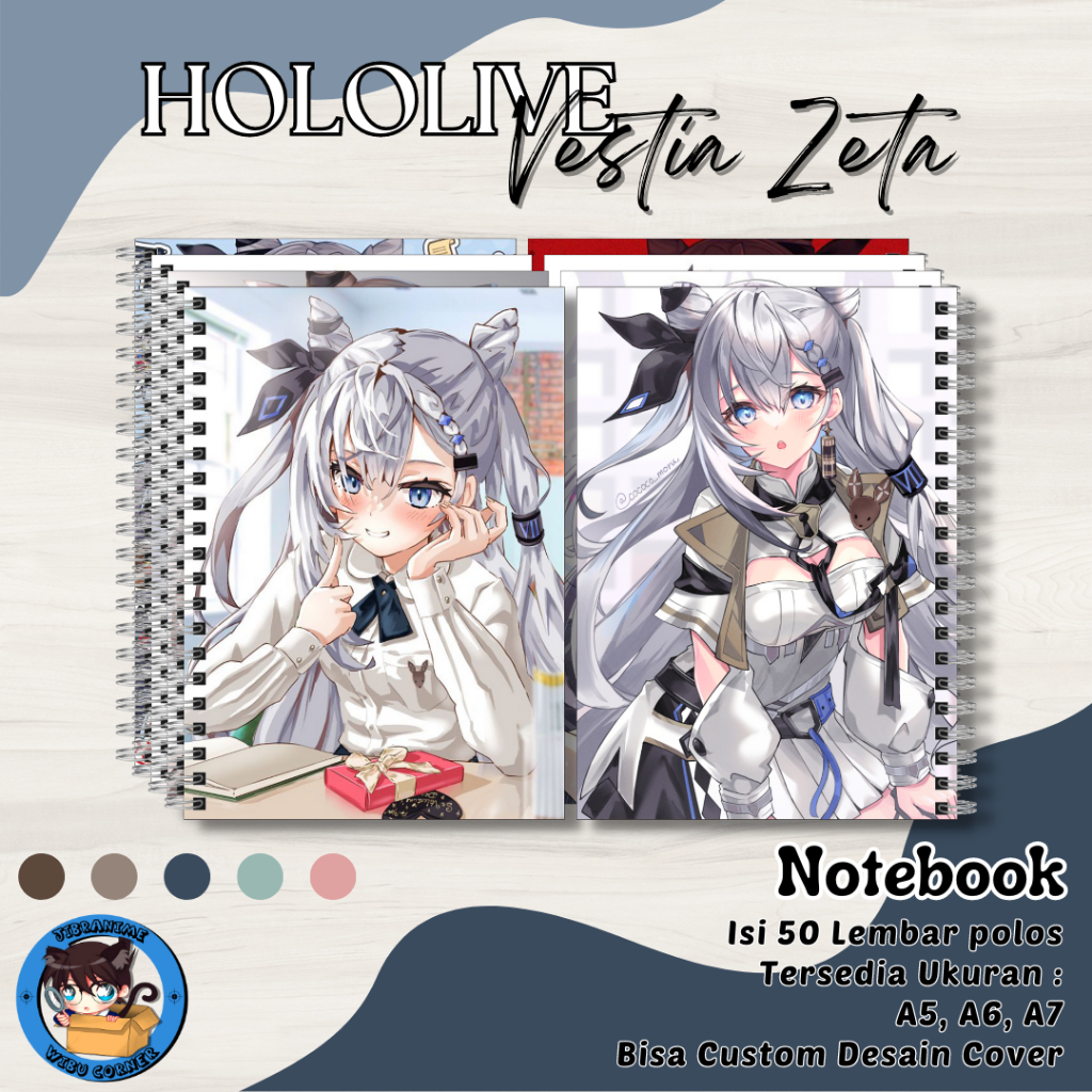 Jual note book hololive viesta zeta / notebook hololive viesta zeta | Shopee Indonesia