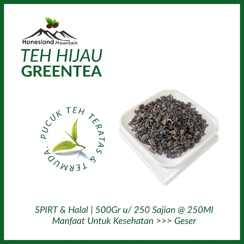 Jual Teh Diet - Teh Hijau - Green Tea 500Gr | Shopee Indonesia
